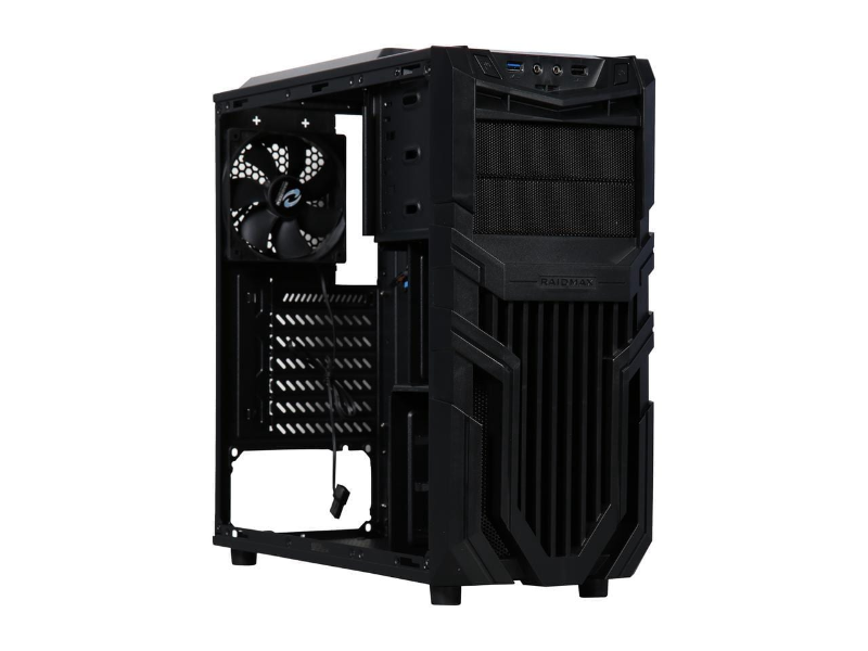 Raidmax Vortex V5 Black Windowed Desktop PC Case | PC Cases/Chassis ...