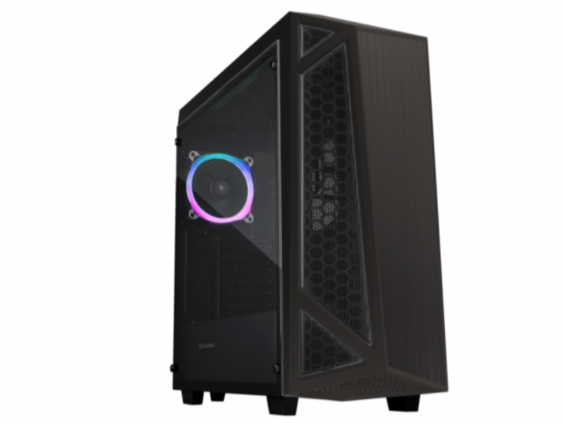Raidmax Sigma Prime RGB Tempered Glass Black Desktop PC Case | PC Cases ...