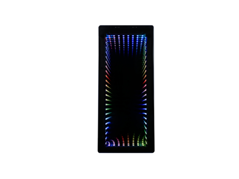Raidmax Galaxy ARGB Windowed Infinity Mirror Black Mid Tower Desktop PC ...