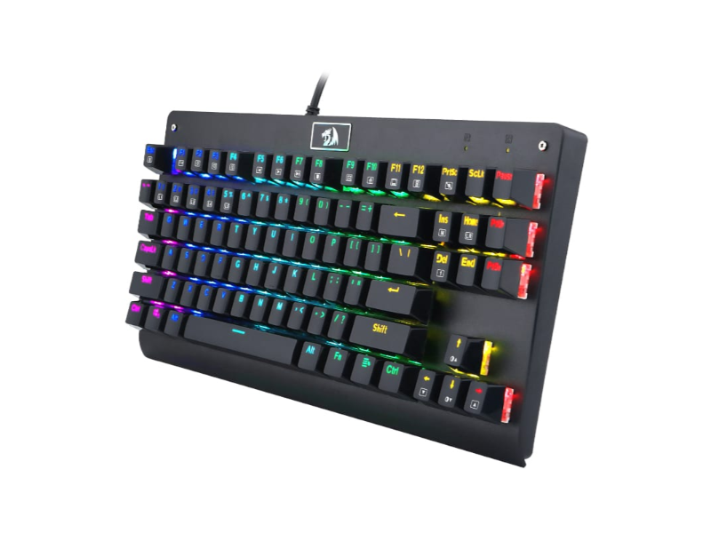 Redragon Avenger RGB Redragon Blue Switch Black Wired Mechanical Gaming ...