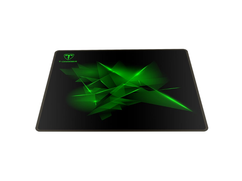 T-Dagger Geometry Medium 360mm x 300mm x 3mm Speed Design Black & Green ...