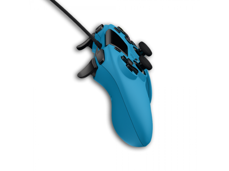 Gioteck VX4 PC & Playstion 4 Wired Blue Ergonomic Controller ...
