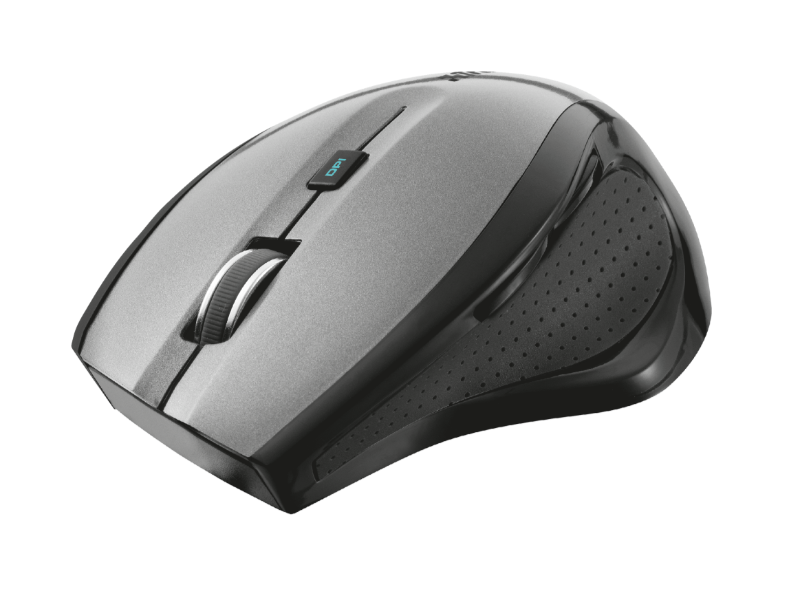Trust MaxTrack Optical Ergonomic Black Wireless Mouse | Mice ...