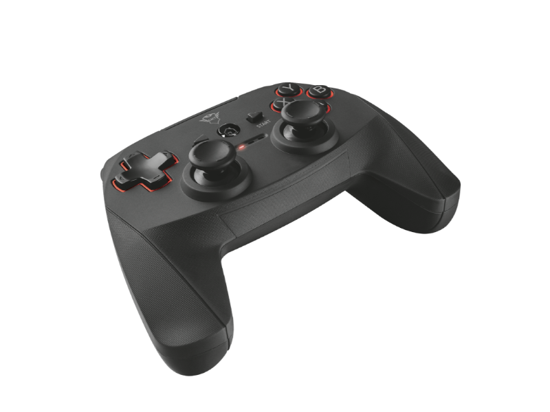 Trust GXT 545 Yula PC & Playstation 3 Black & Red Wireless Gamepad ...