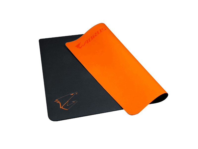 Gigabyte Aorus AMP500 430mm x 370mm x 1.8mm Hybrid Black & Orange ...