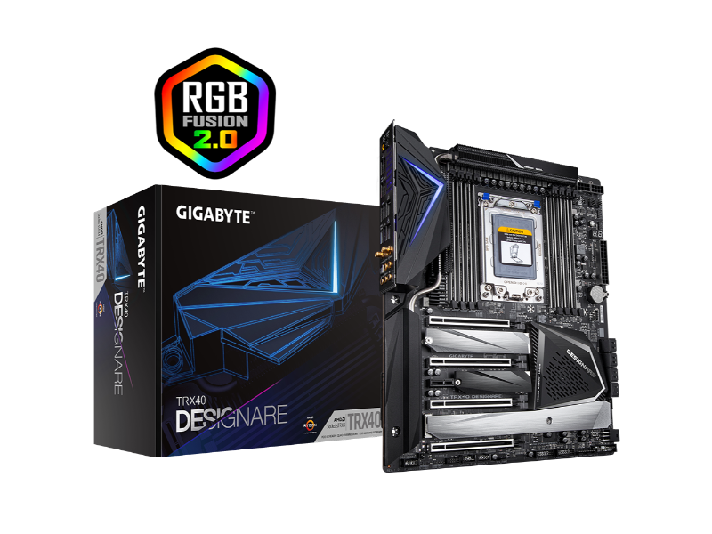 Gigabyte TRX40 Designare Wi-Fi AMD sTRX4 Socket XL-ATX Desktop ...