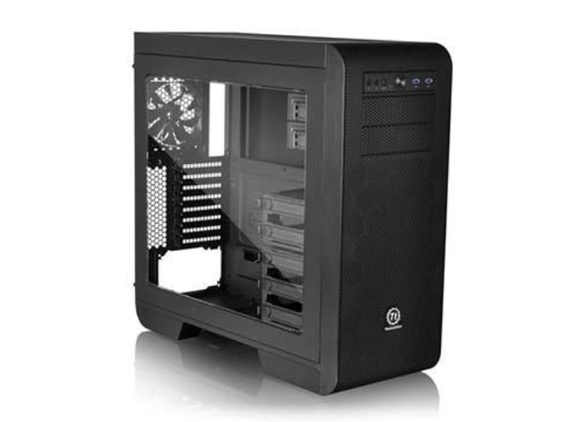 Thermaltake Core V51 Windowed Black Mid Tower Desktop PC Case | PC ...