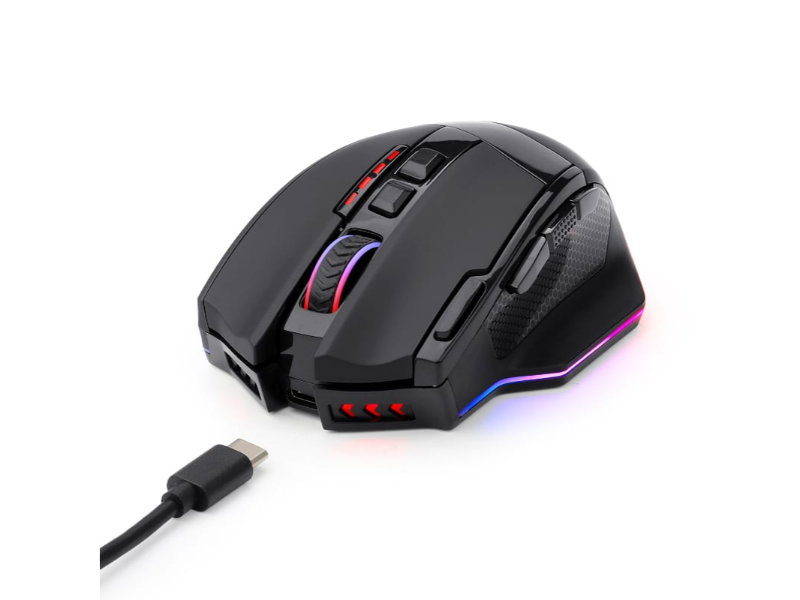 Redragon Sniper Pro RGB Black Wireless Gaming Mouse | Mice | Dreamware ...
