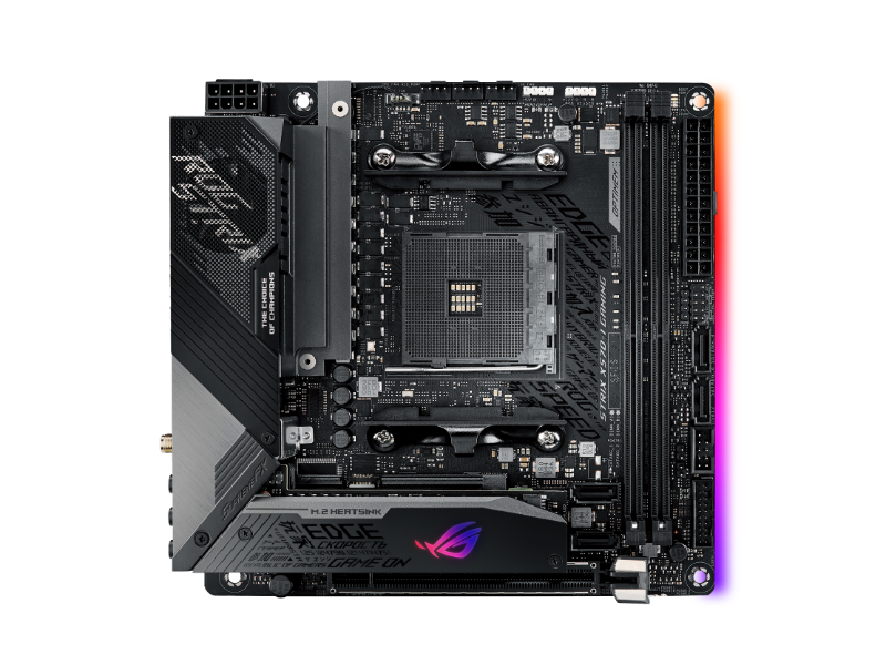 Asus ROG Strix X570-I Gaming AMD AM4 Socket Mini-ITX Desktop ...