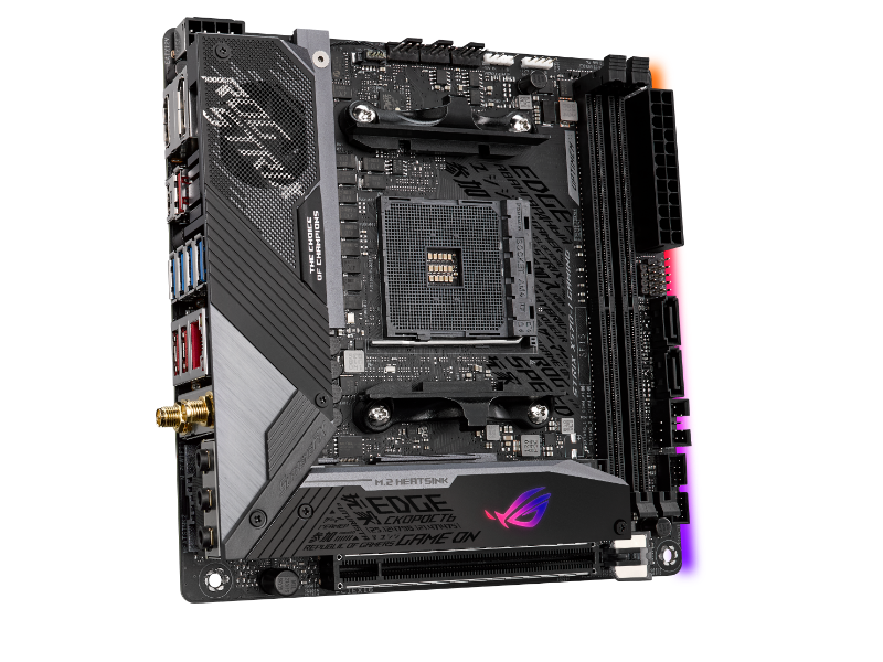 Asus ROG Strix X570-I Gaming AMD AM4 Socket Mini-ITX Desktop ...