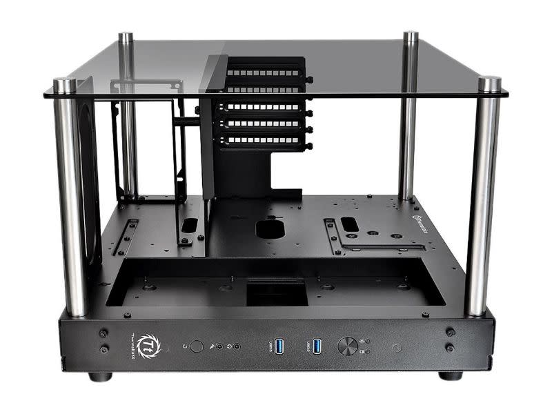 Thermaltake Core P1 Tempered Glass Edition Black Mini-ITX Wall ...