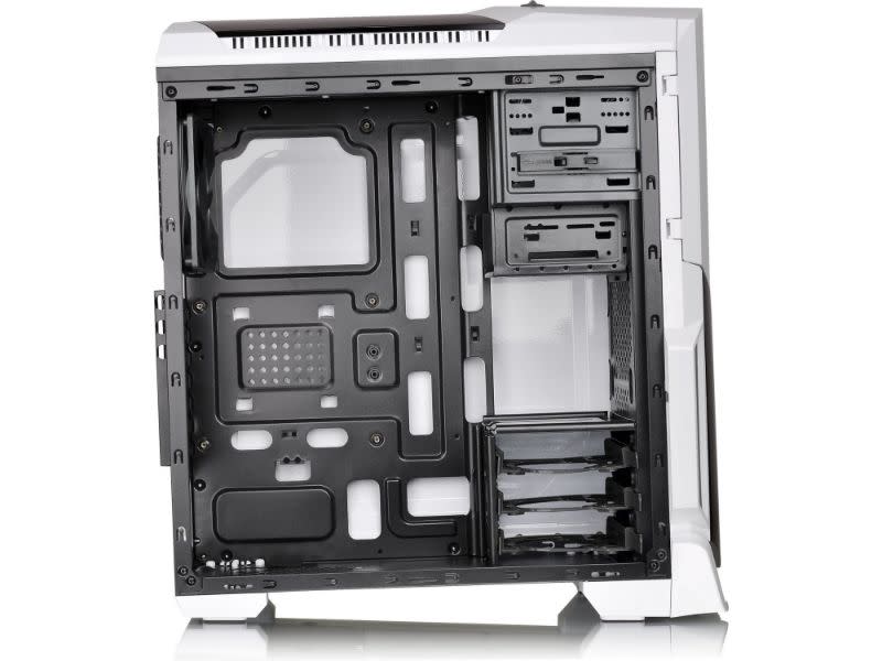 Thermaltake Versa N21 Windowed White Mid Tower Desktop PC Case | PC ...