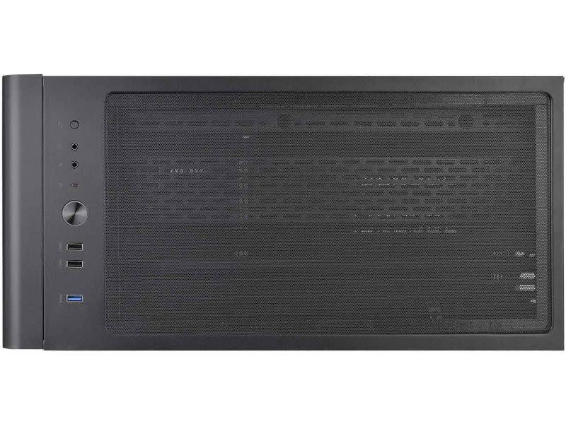 Thermaltake S300 Tempered Glass Black Steel Mid Tower Desktop PC Case ...