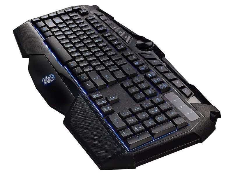 Thermaltake Ttesports Challenger Prime Membrane Backlit Gaming Keyboard ...