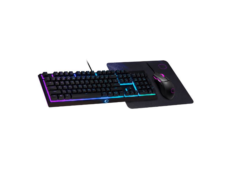 Cooler Master MS110 RGB Gaming Keyboard, Mouse and Mouse Pad Combo ...