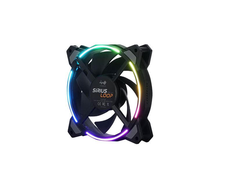 InWin 3 x 120mm Sirius Loop ASL120 ARGB Fan Pack | PC Case Fans ...