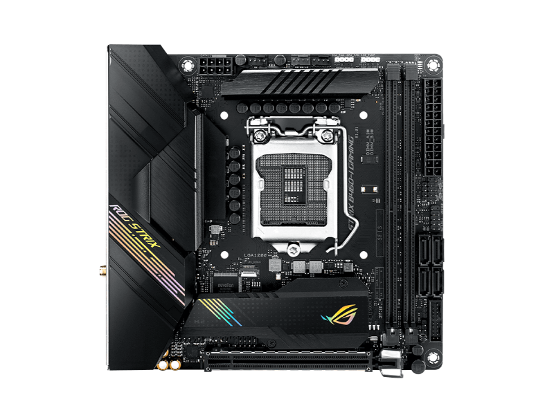 ASUS ROG Strix B460-I Gaming Intel 1200 Socket Mini-ITX Desktop ...