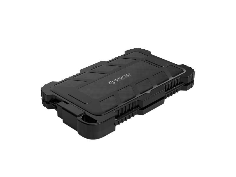 Orico 2.5 USB3.0 External HDD Rugged Enclosure with Hook - Black ...