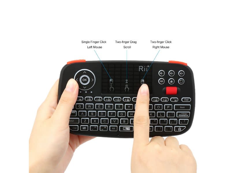Rii Bluetooth 4.0 Wireless Keyboard Mini – Black | Keyboards ...