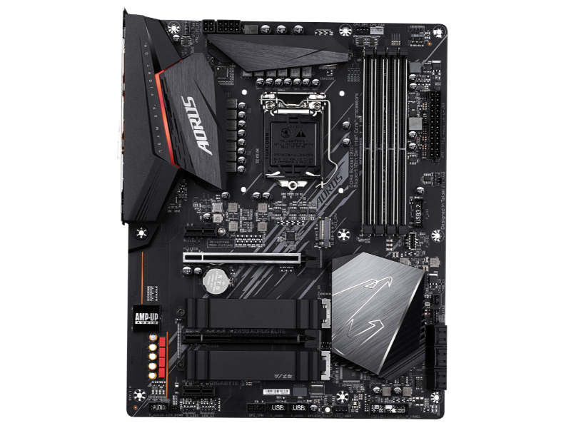 Gigabyte Z490 Aorus Elite LGA1200 Socket ATX Desktop Motherboard ...