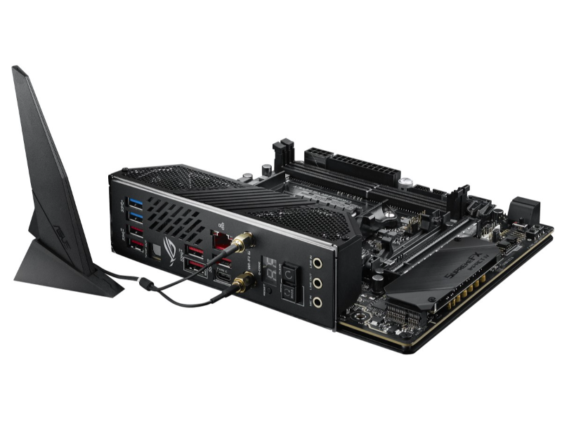 Asus ROG X570 CROSSHAIR VIII IMPACT AMD AM4 Socket Mini-DTX Enthusiast ...