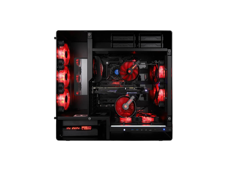 Inwin Mars Multi-Function Case Fan - Red | PC Case Fans | Dreamware ...