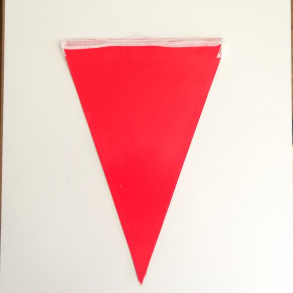 Red Paper Flag Bunting - Party Supplies - PartyLady