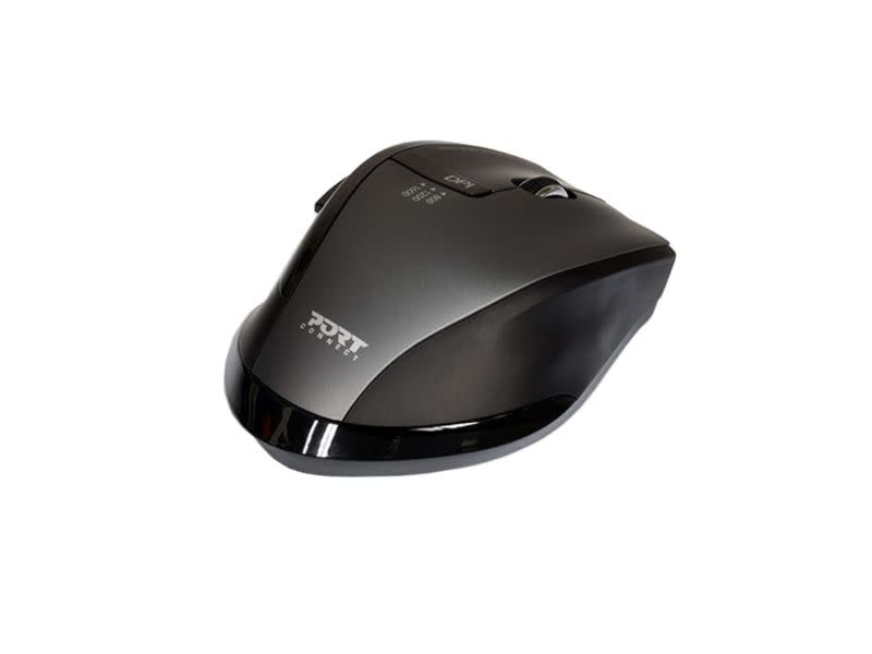 Port Connect Wireless Mouse - Black | Mice | Dreamware Technology