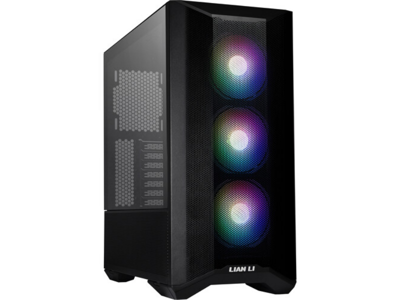 Lian-Li Lancool II Mesh RGB Tempered Glass Mid Tower Black Desktop PC ...