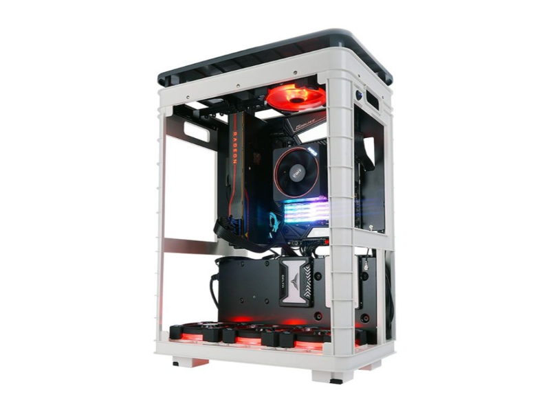 InWin Alice Open Air ATX Mid Tower with Dustproof Cover - Camouflage ...