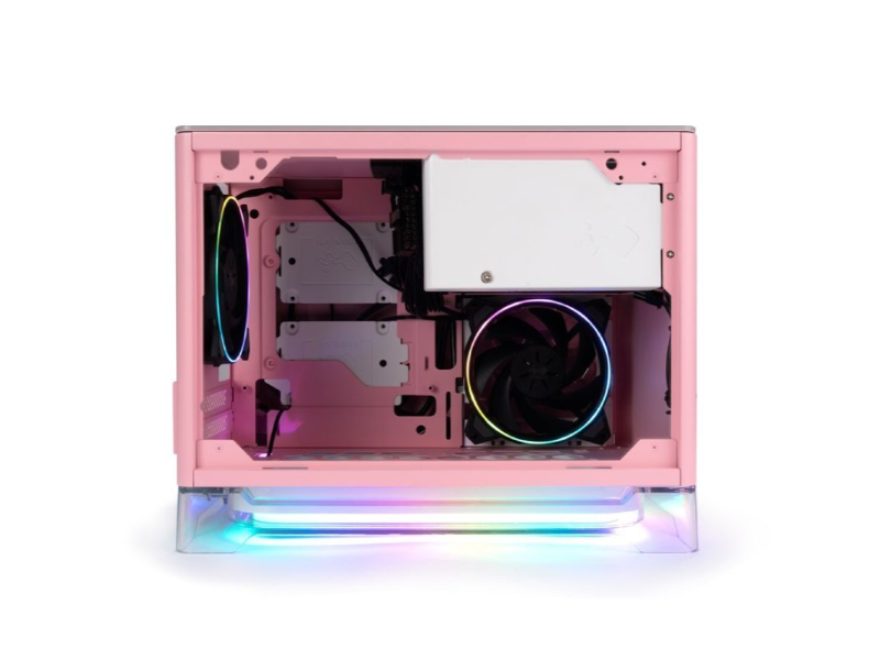 InWin A1 Plus Pink Mini-ITX Gaming Case with 650W PSU | PC Cases ...