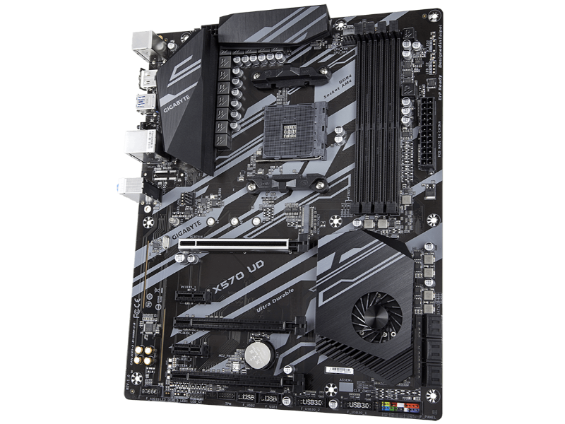Gigabyte X570 Ultra Durable AMD AM4 Socket ATX Desktop Motherboard ...
