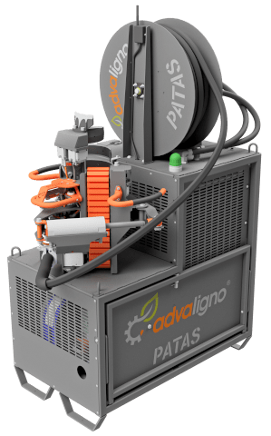 Mechanical delimbing using the advaligno PATAS machine | Forsilvitech