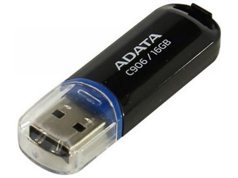 Adata C906 Black 16Gb USB 2.0 Compact Flash Drive | Flash Drives ...
