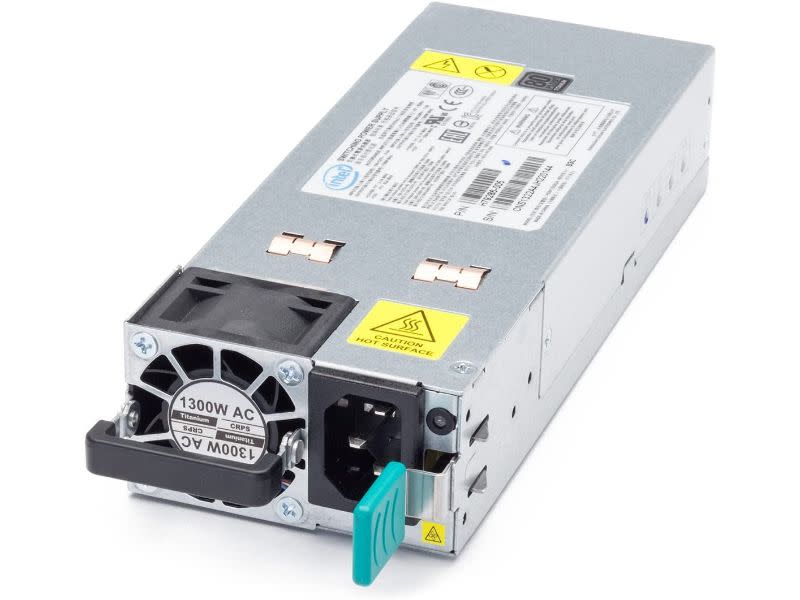 Intel AXX1300TCRPS 1300W AC CRPS 80+ Titanium Efficiency Power Supply ...