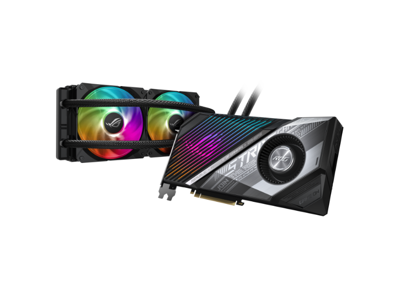 Asus ROG Strix RX 6800 XT Liquid Cooled Gaming OC 16GB GDDR6 PCIE 4.0 ...