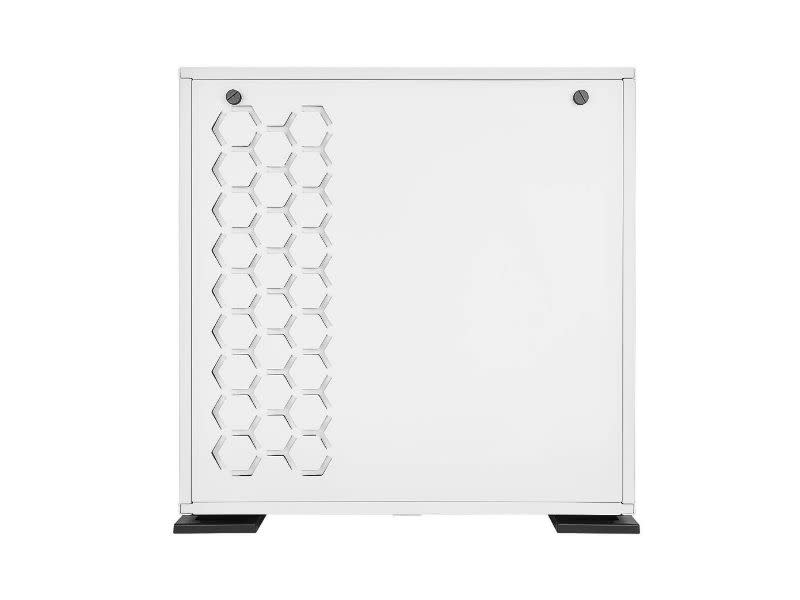 InWin 301C White RGB Tempered Glass Micro-ATX Mini-Tower Desktop PC ...