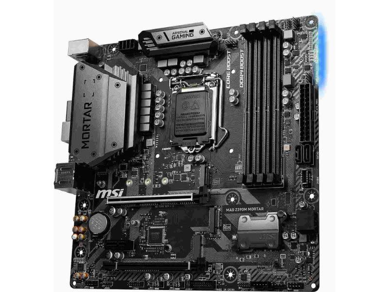 MSI MAG Z390M MORTAR Intel Z390 LGA1151 Micro-ATX Desktop Motherboard ...
