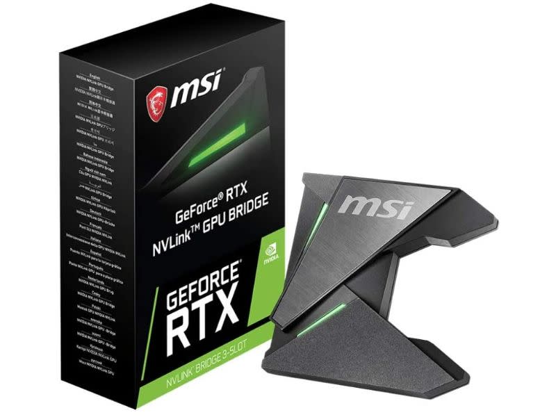 MSI Nvlink 2 Way Gpu Bridge On 1St And 4Th Slot | GPU SLI Bridges ...