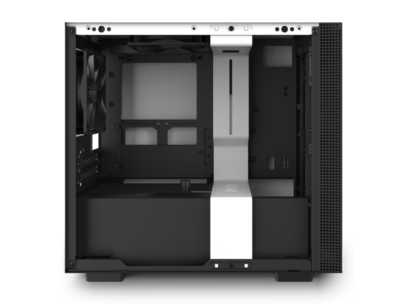 NZXT H210 White/Black Mini-ITX with Tempered Glass PC Case | PC Cases ...