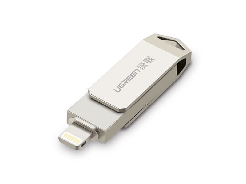 Ugreen 32G USB Flash Drive With Lighting Adapter-White | Flash Drives ...