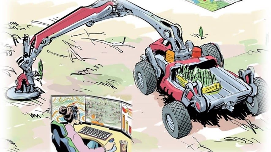 Plans for Autonomous forest rejuvenation - AutoPlant | Forsilvitech