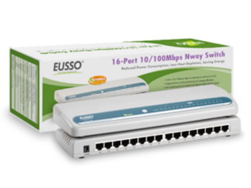 Eusso 16-Port 10/100M Soho Switch | Switches | Dreamware Technology