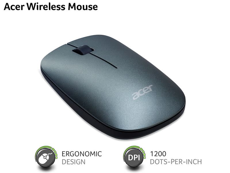 Acer M502 Slim Wireless Mouse Mist Green | Mice | Dreamware Technology