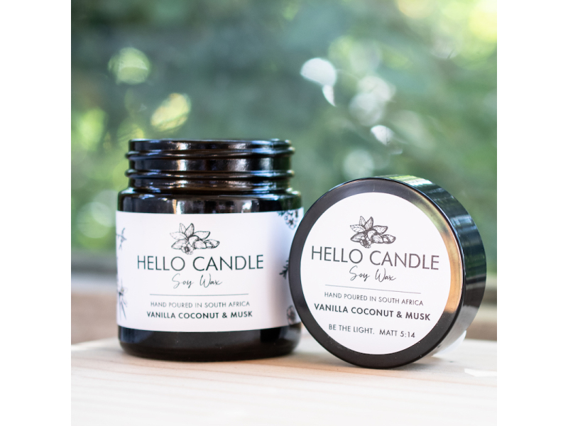 Soy Wax Candle (100g) | Mooigoed Design, Shop hand-made products online