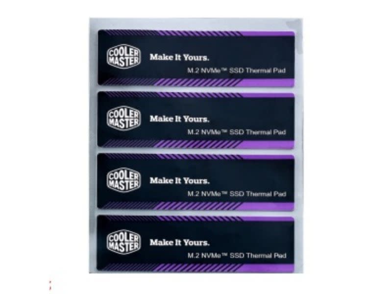 Cooler Master M.2 NVME SSD Thermal Pads 60×18 4pcs | Thermal Paste ...