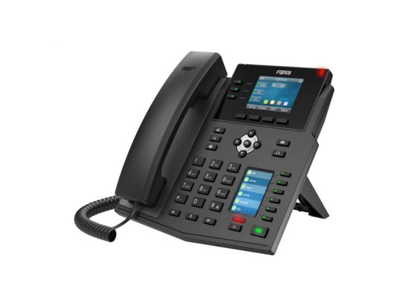 Fanvil X4U 12SIP Gigabit Colour Screen PoE VoIP Phone | Accessories ...
