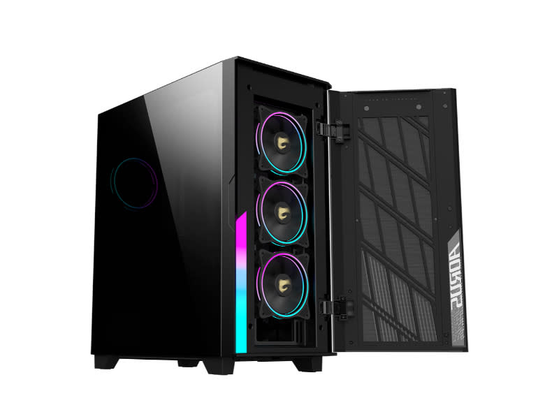 Gigabyte Aorus C500 Tempered Glass Mid Tower Desktop PC Case | PC Cases ...