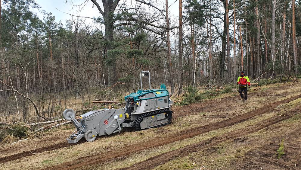 Emergence of remote controlled machines in silviculture | Forsilvitech