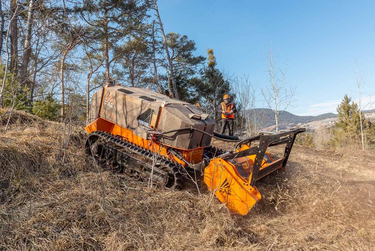 Emergence of remote controlled machines in silviculture | Forsilvitech